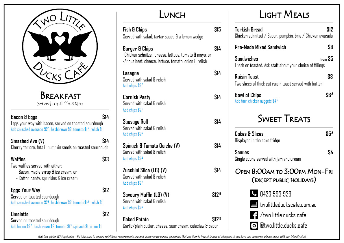 Two Little Ducks Cafe